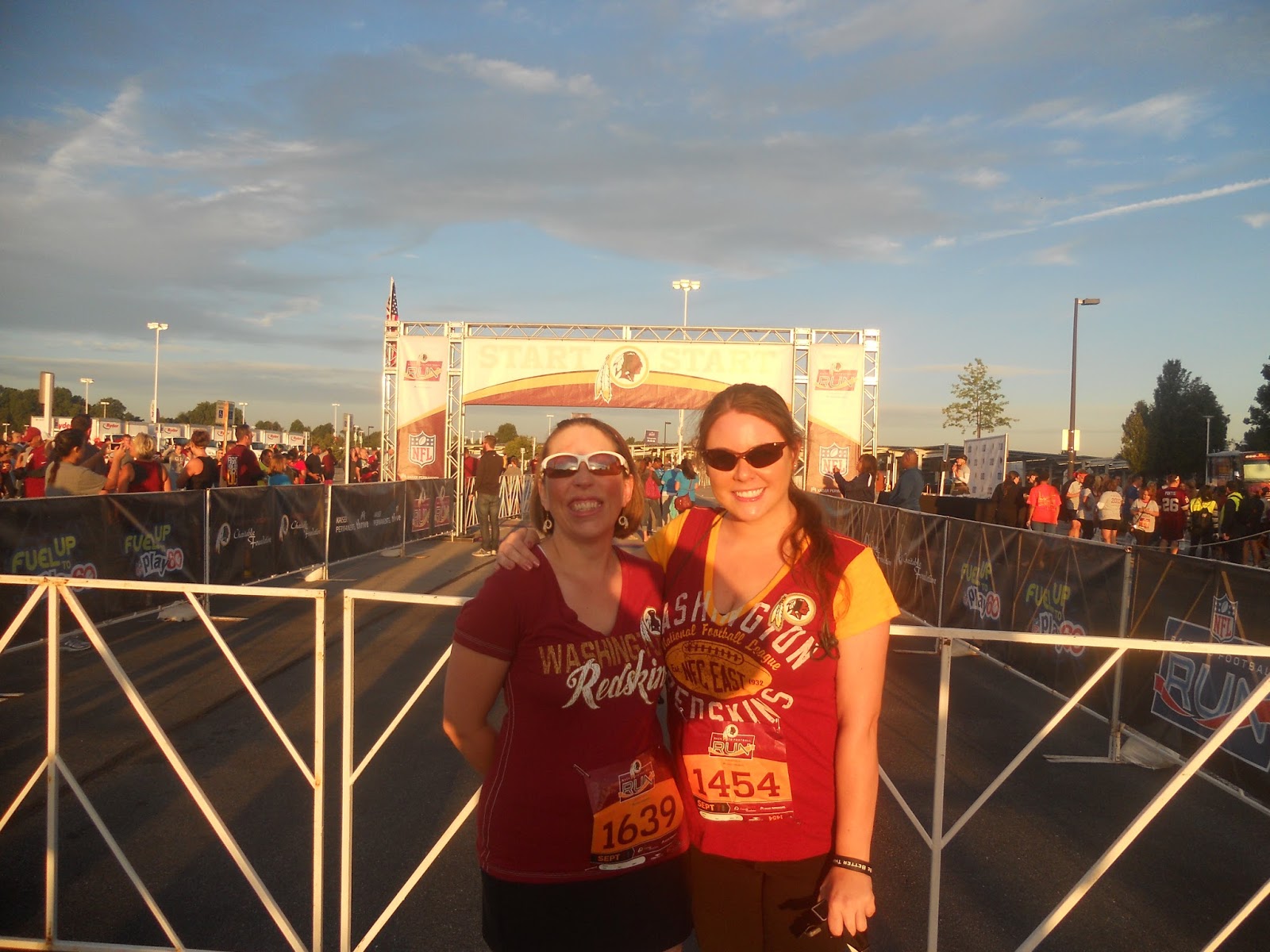 Gracious Warrior Princess: NFL Run Washington Redskins 5K