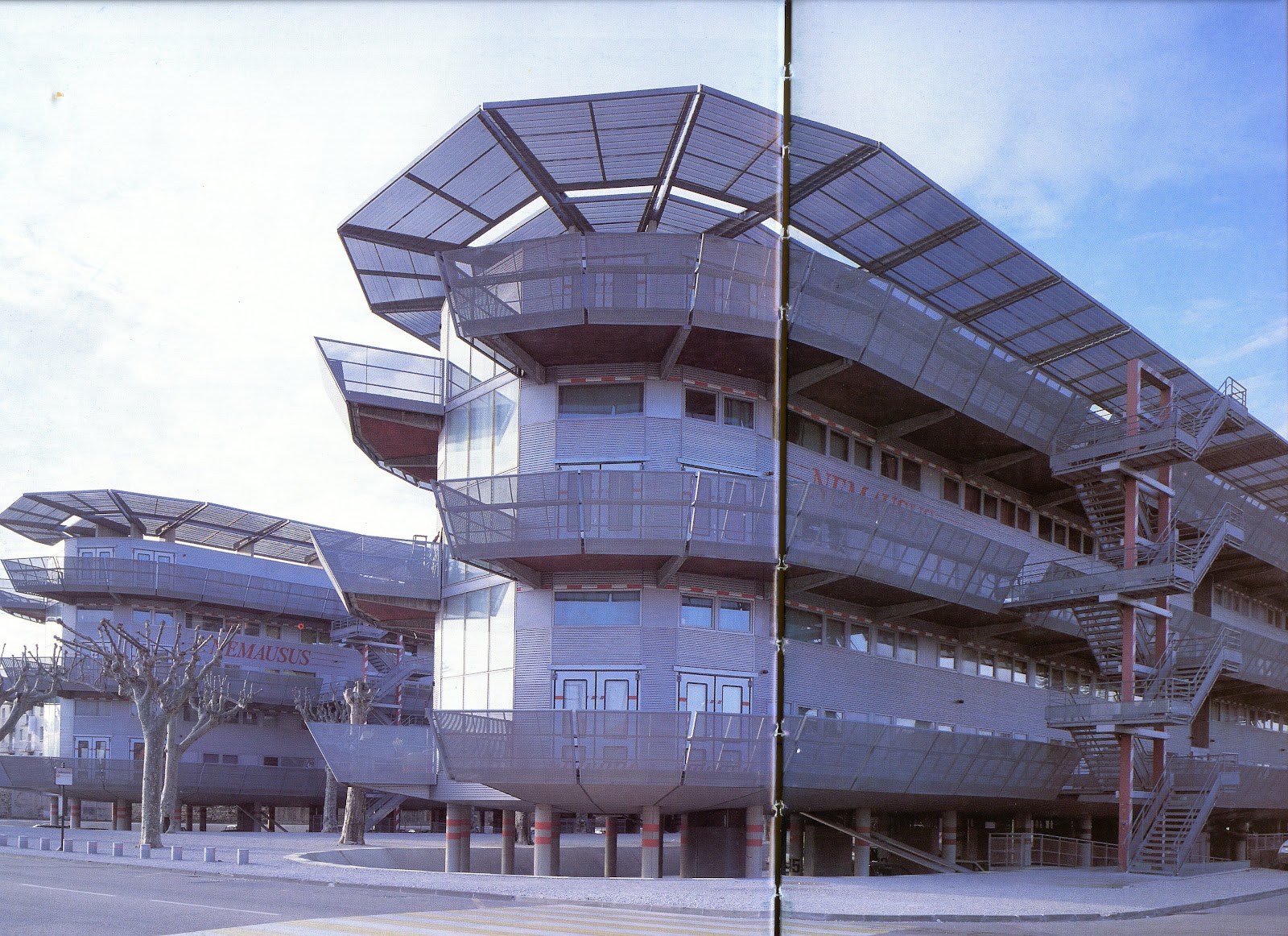 PROIEKTUAK IV: Jean Nouvel, Nemausus, Nimes, 1985-1987