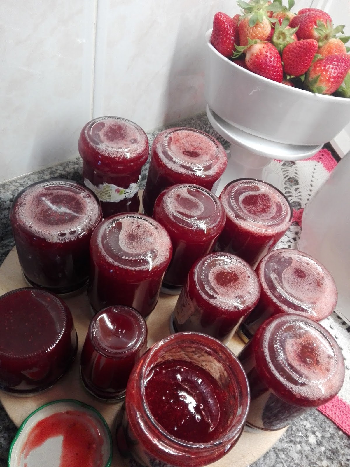 Pratos da Bela: Compota de morango 2019