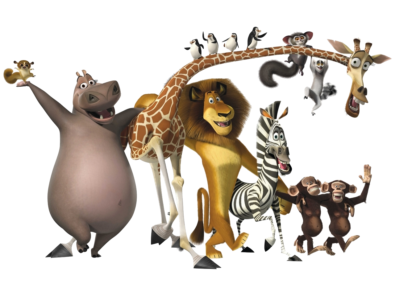 Cartoon Characters: Madagascar