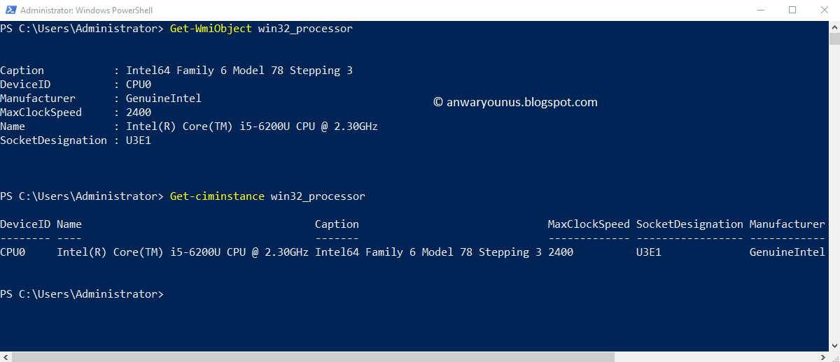 Learn PowerShell - WMI and CIM Cmdlets Learn PowerShell - WMI and CIM Cmdlets
