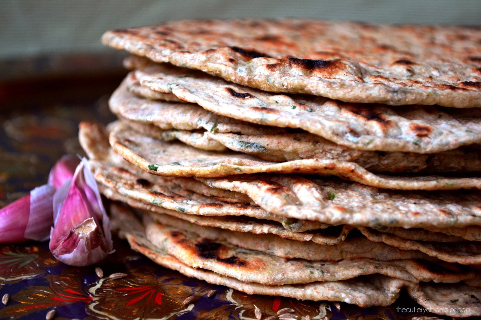 RECIPE | Chicken saag and coriander chapatis • The Cutlery Chronicles