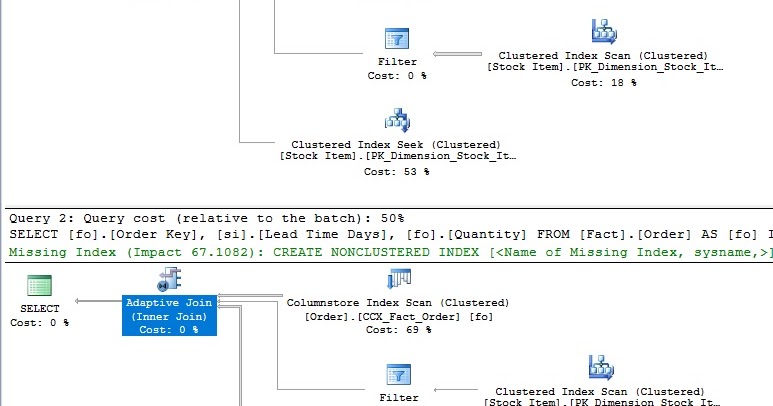 SQL and SQL only: Adaptive Query Processing - Adaptive Joins - Plan ... SQL and SQL only: Adaptive Query Processing - Adaptive Joins - Plan ...
