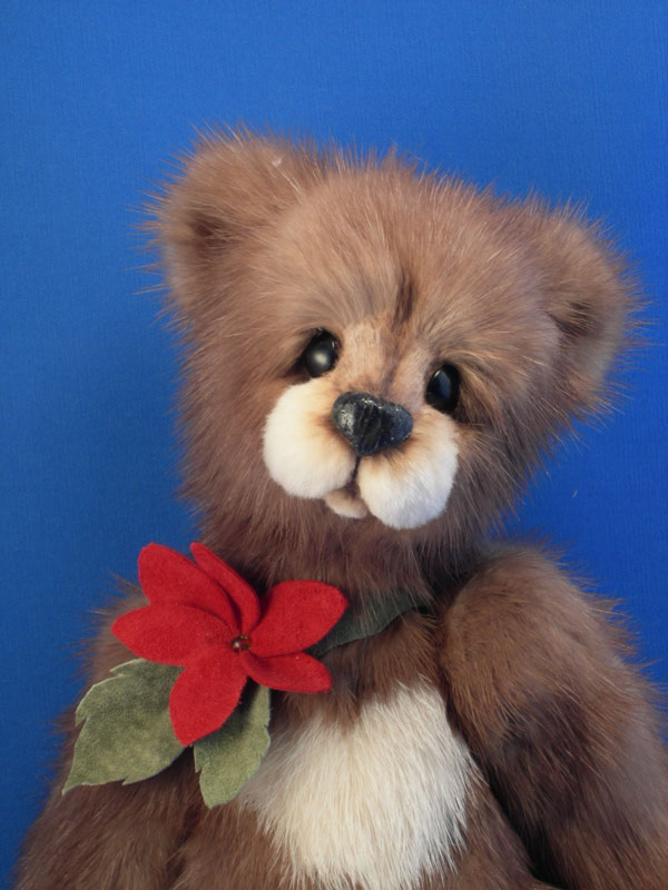 Vintage Mink Bears by Kathy Myers