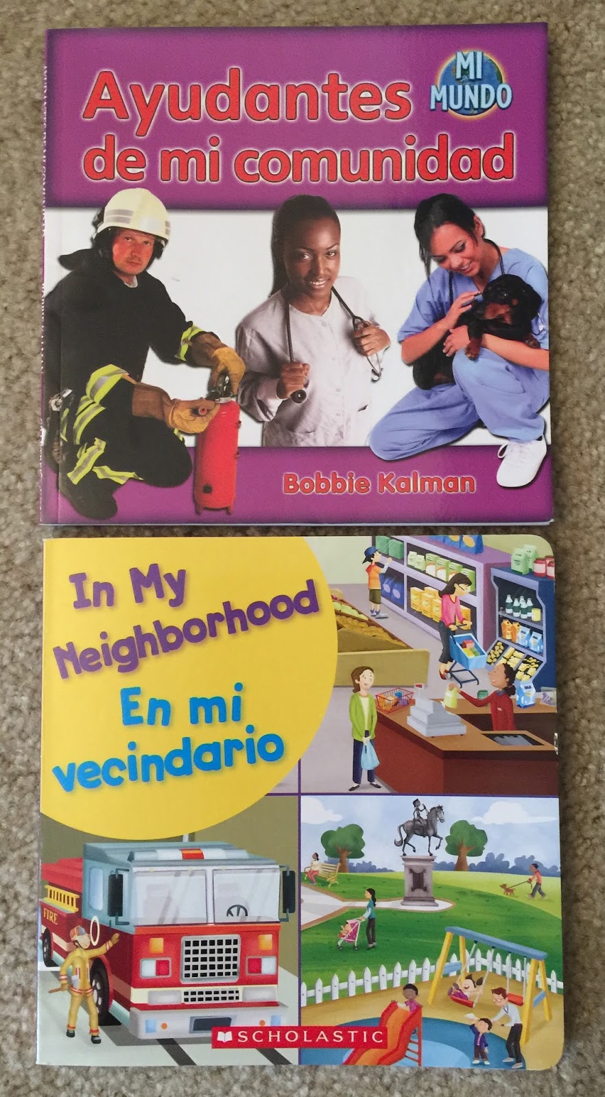 Learning Bilingually: Community Helpers Unit in Spanish