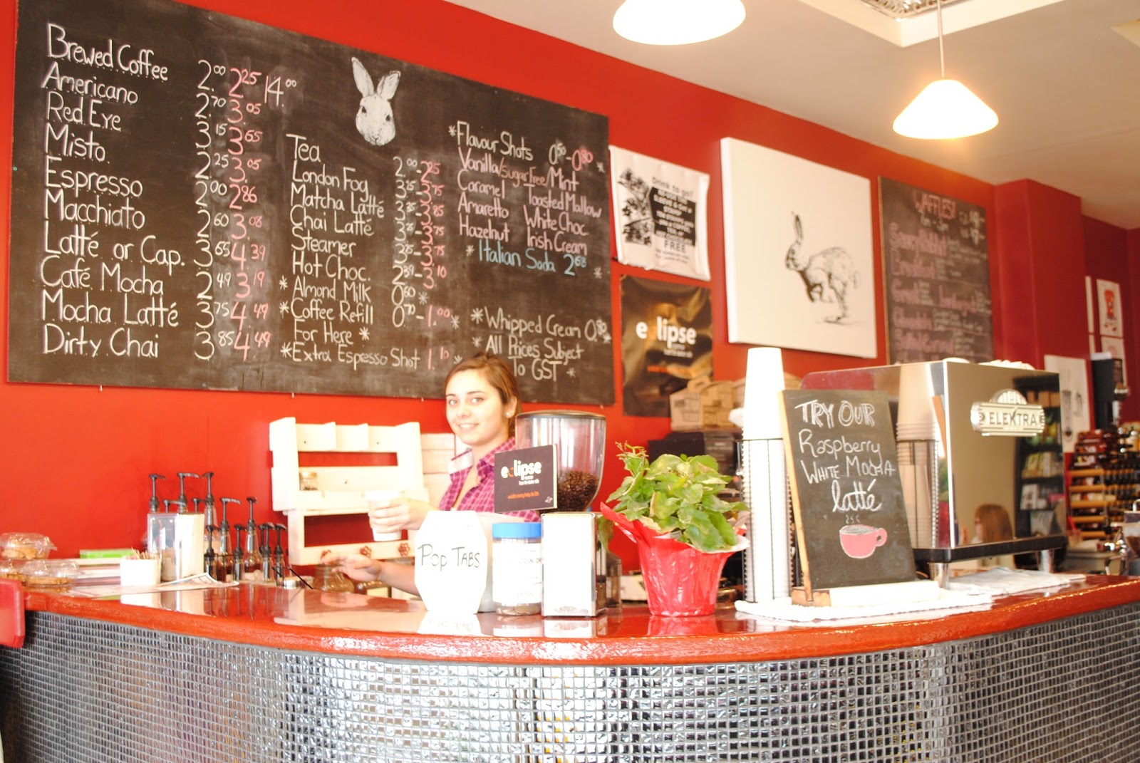 Grey-Bruce Adventours: Rabbit Dash Coffee House, Port Elgin