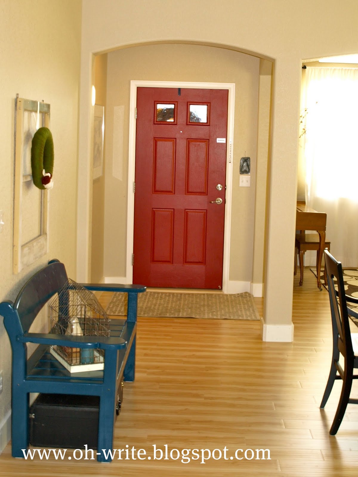 oh write!: Red Door {not the perfume}