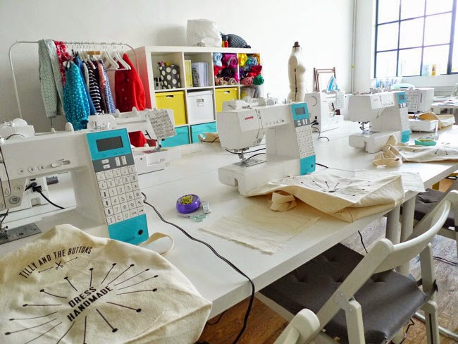 Tilly and the Buttons: Behind the Scenes... Workshops in the Studio