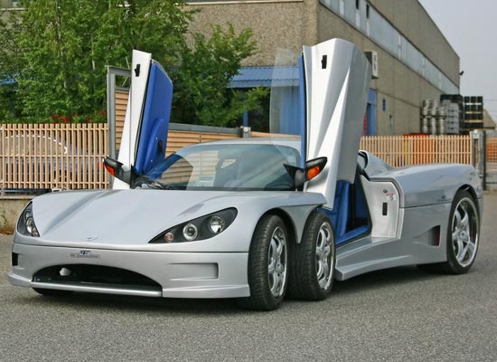 Six Wheeled Car World's First | Madnesscar | Car Reviews | Car Release Date