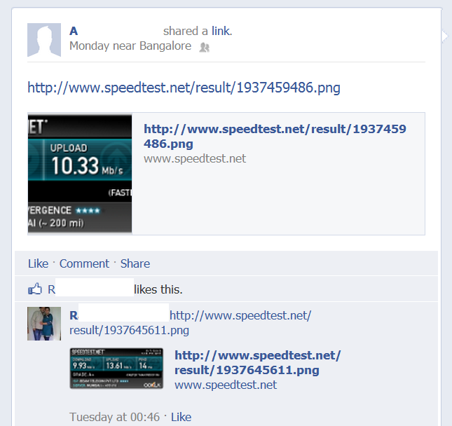Fake Speedtest Results | Paul Smith
