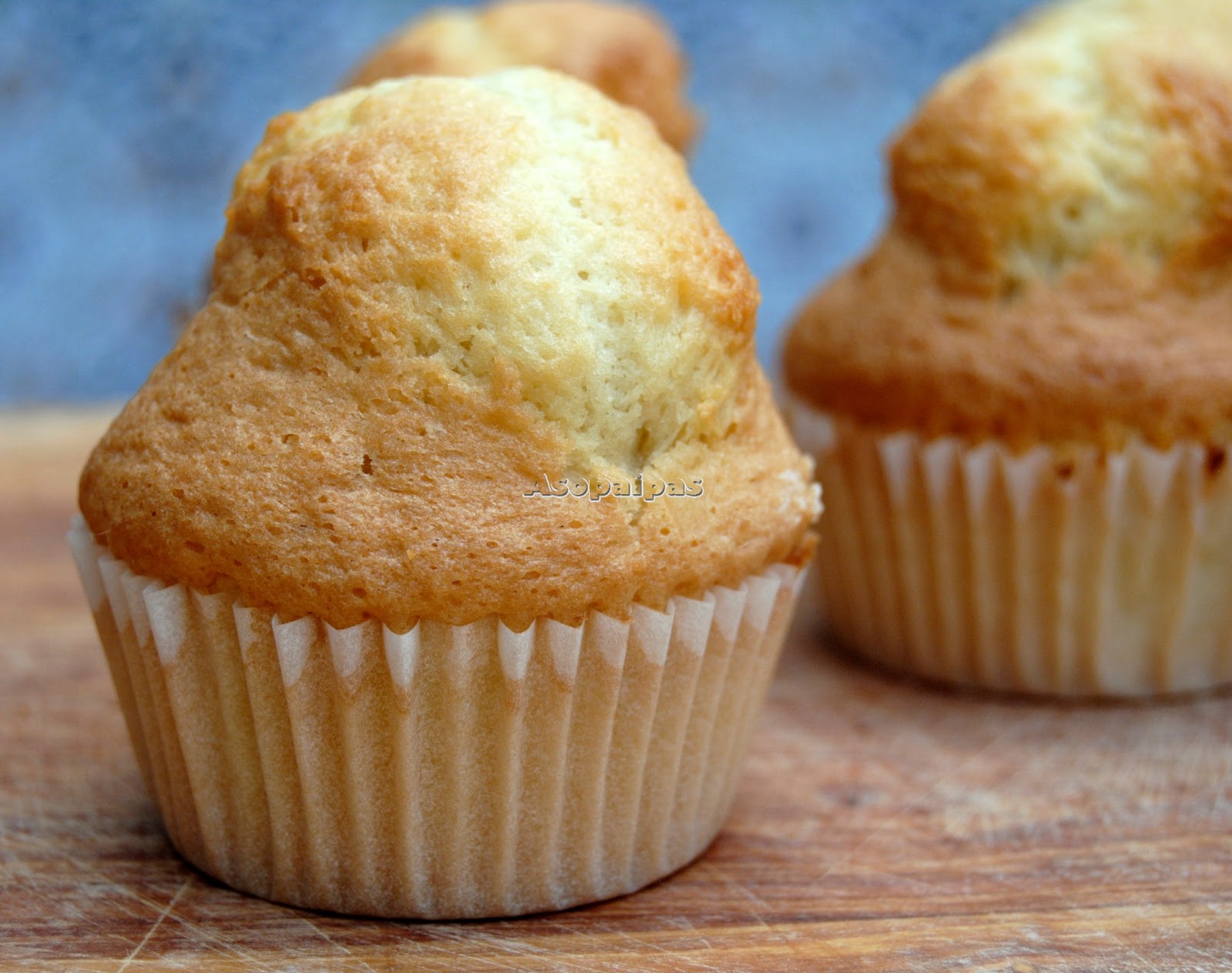 Magdalenas al Estilo La Bella Easo. Receta | Asopaipas. Recetas de ...