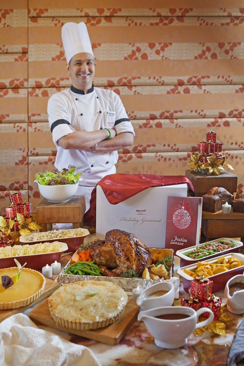 ERICJAZ FOODIES: TURKEY TO GO AT MARRIOT'S THANKSGIVING