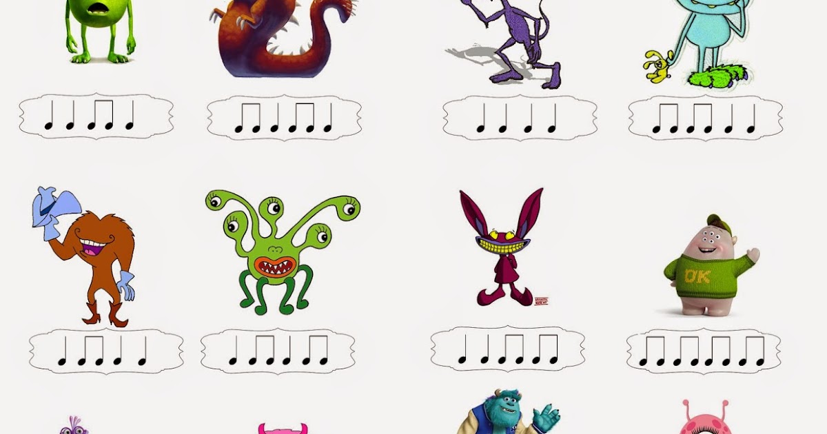 Music With Mrs. Tanenblatt: Rhythm Monsters