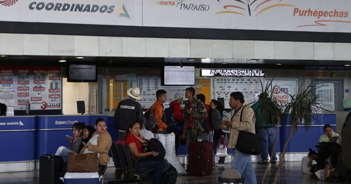 Reactivan salidas en la Terminal de Autobuses de Morelia