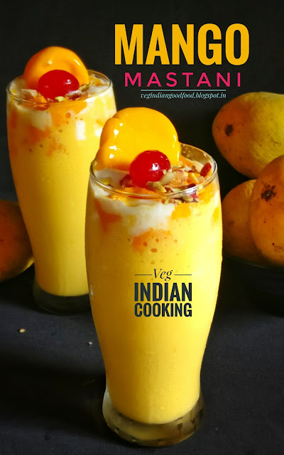 Veg Indian Cooking: Mango Mastani Recipe