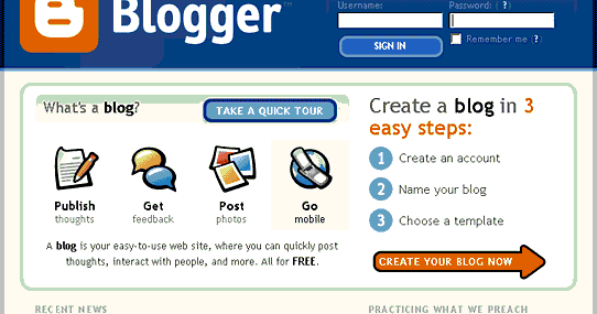 How To Create A Free Blog On BlogSpot Platform Just In Few Minutes ...