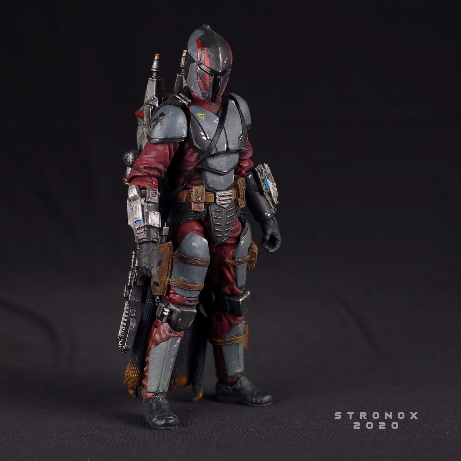 Stronox Custom Figures: Star Wars The Black Series: Mandalorian Jedi Hunter
