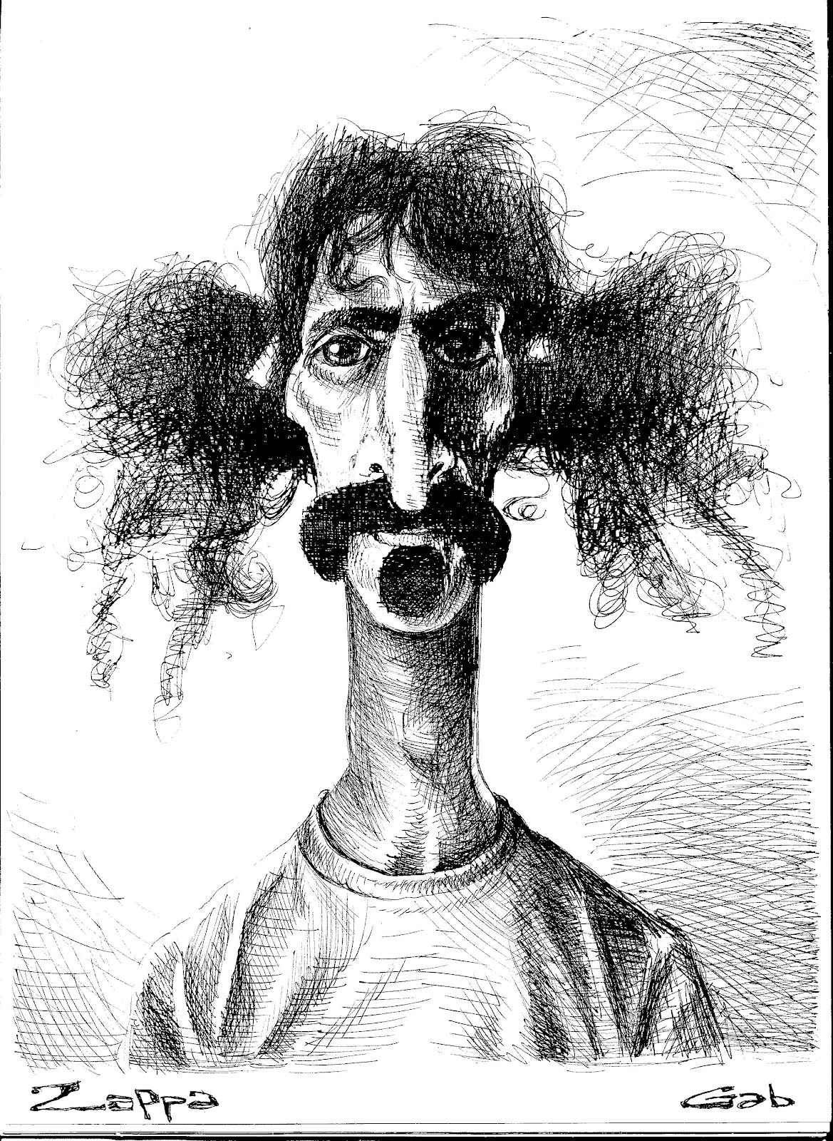 gab CARICATURAS: FRANK ZAPPA
