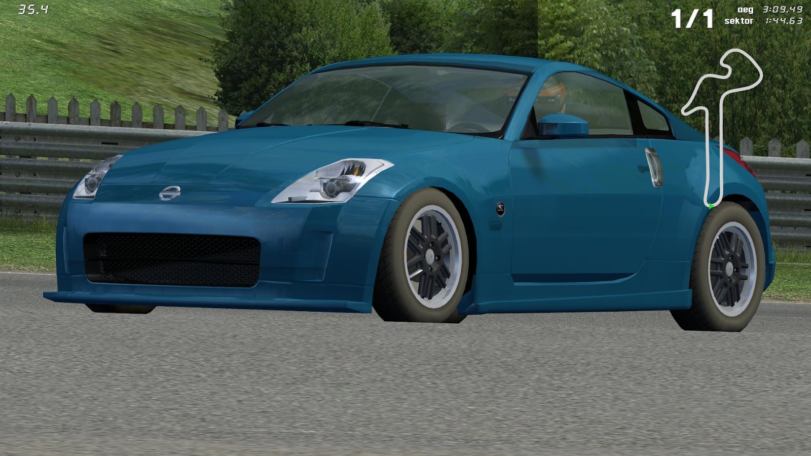 Live For Speed Mods: Nissan 350Z