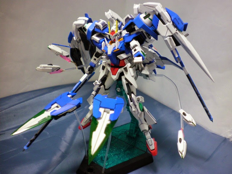 HG 1/144 OO Seven Swords XN Raiser Custom Build