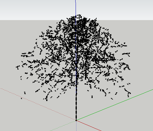 Membuat Pohon Dengan Menggunakan 3D Tree Maker Pada Google Sketchup ...