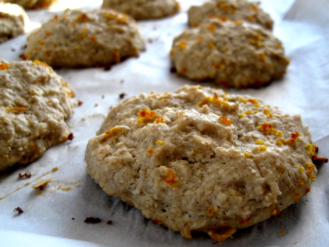 Hope For Healing: Hearty Oat Orange Drop Biscuits + Homemade Spicy Pear ...