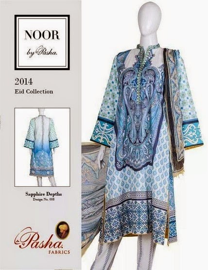 Pasha Fabrics - Eid Collection 2014 For Women | Noor by Pasha Eid ...