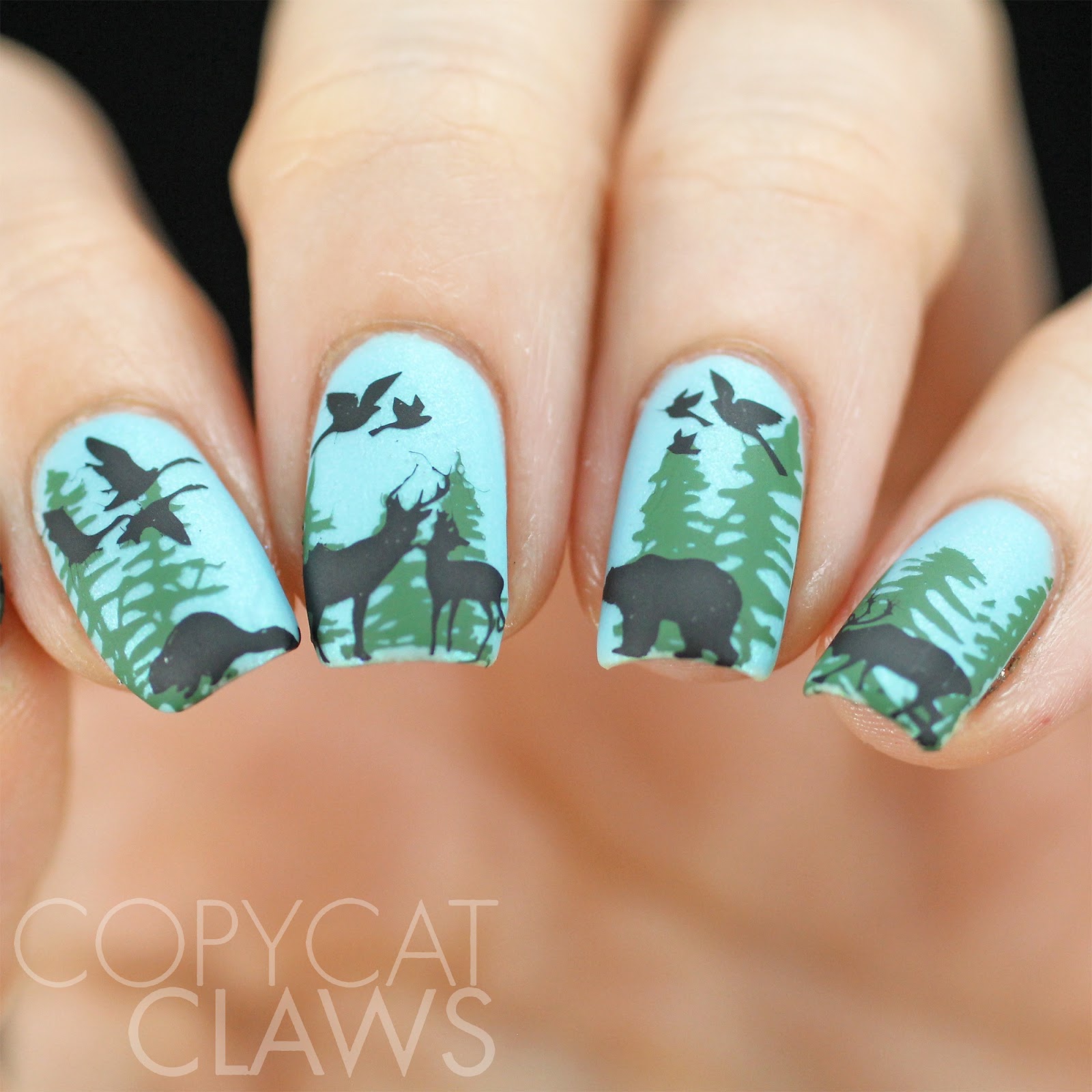 Copycat Claws: 40 Great Nail Art Ideas - Animals