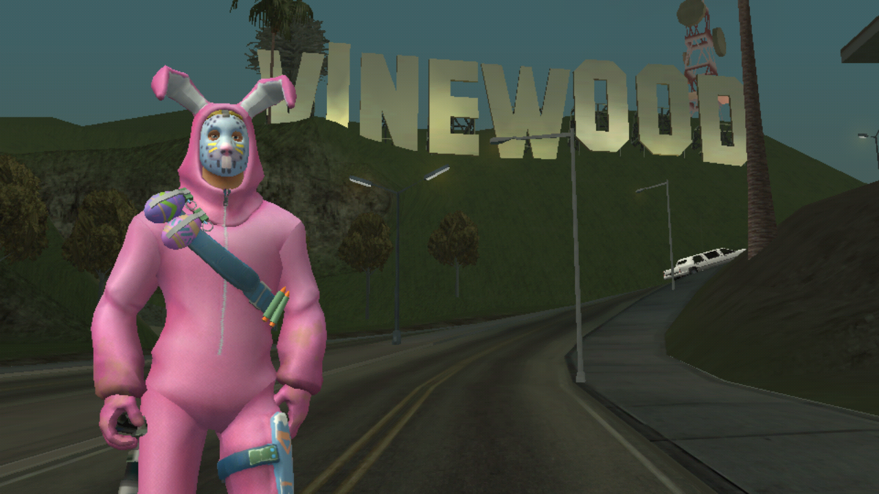 Fortnite MOD Pack For GTA SA Android [Fortnite Skin Pack]