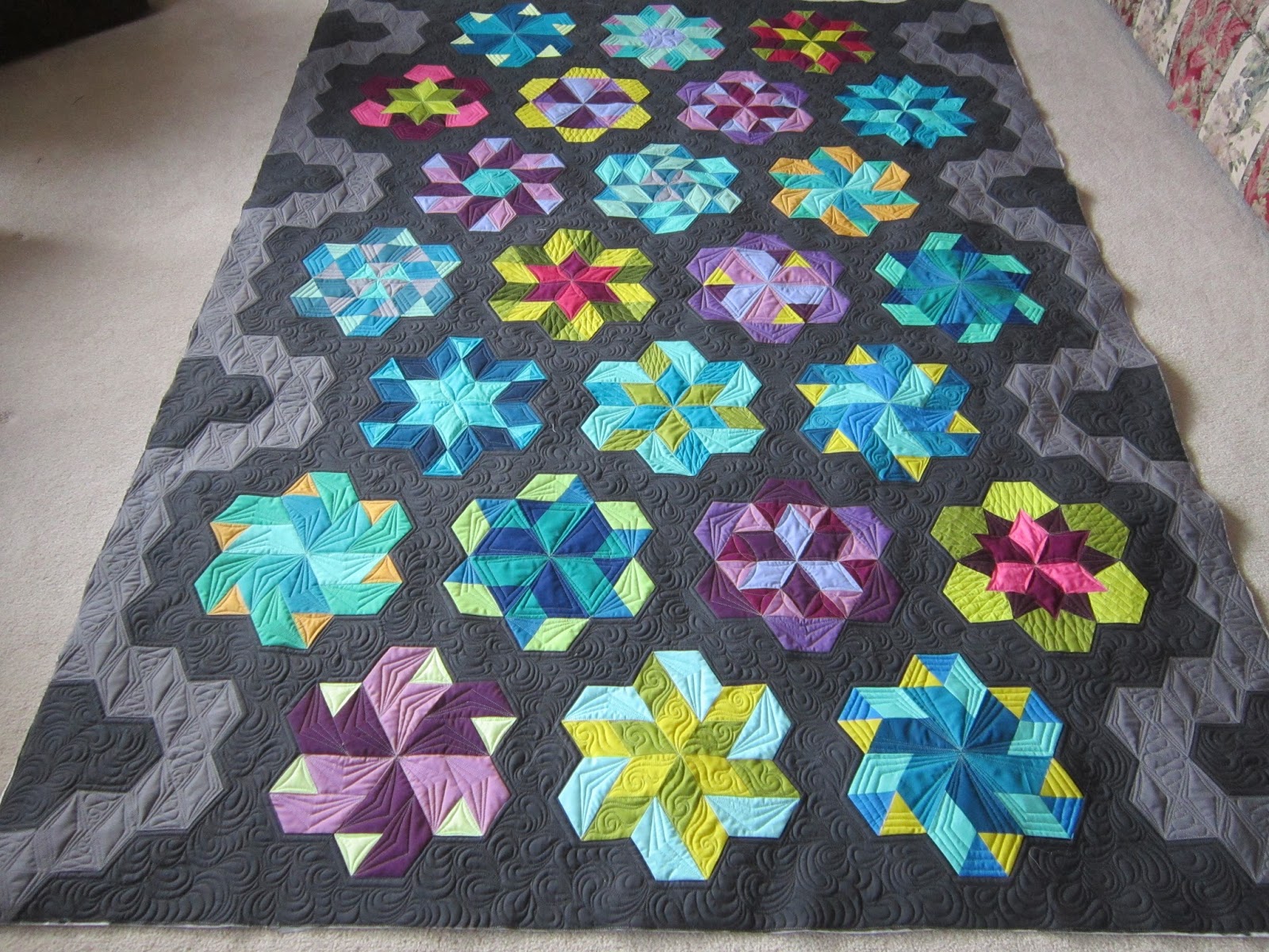 Quilting Is My Bliss: Sweet Tooth Quilt - One of My Own