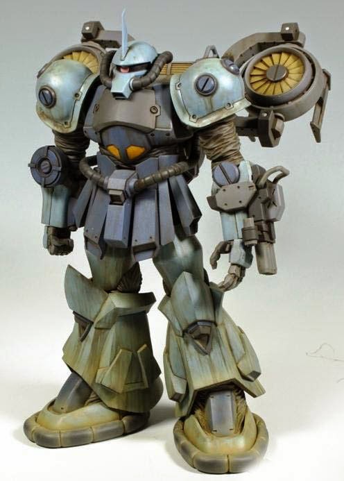 1/144 Resin Kit Gouf Custom Thunderbolt Ver. Painted Build - Gundam ...