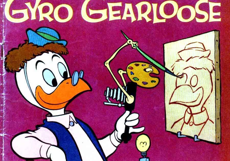 Gyro Gearloose / Four Color v2 #1095 - Carl Barks art & cover - Pencil Ink