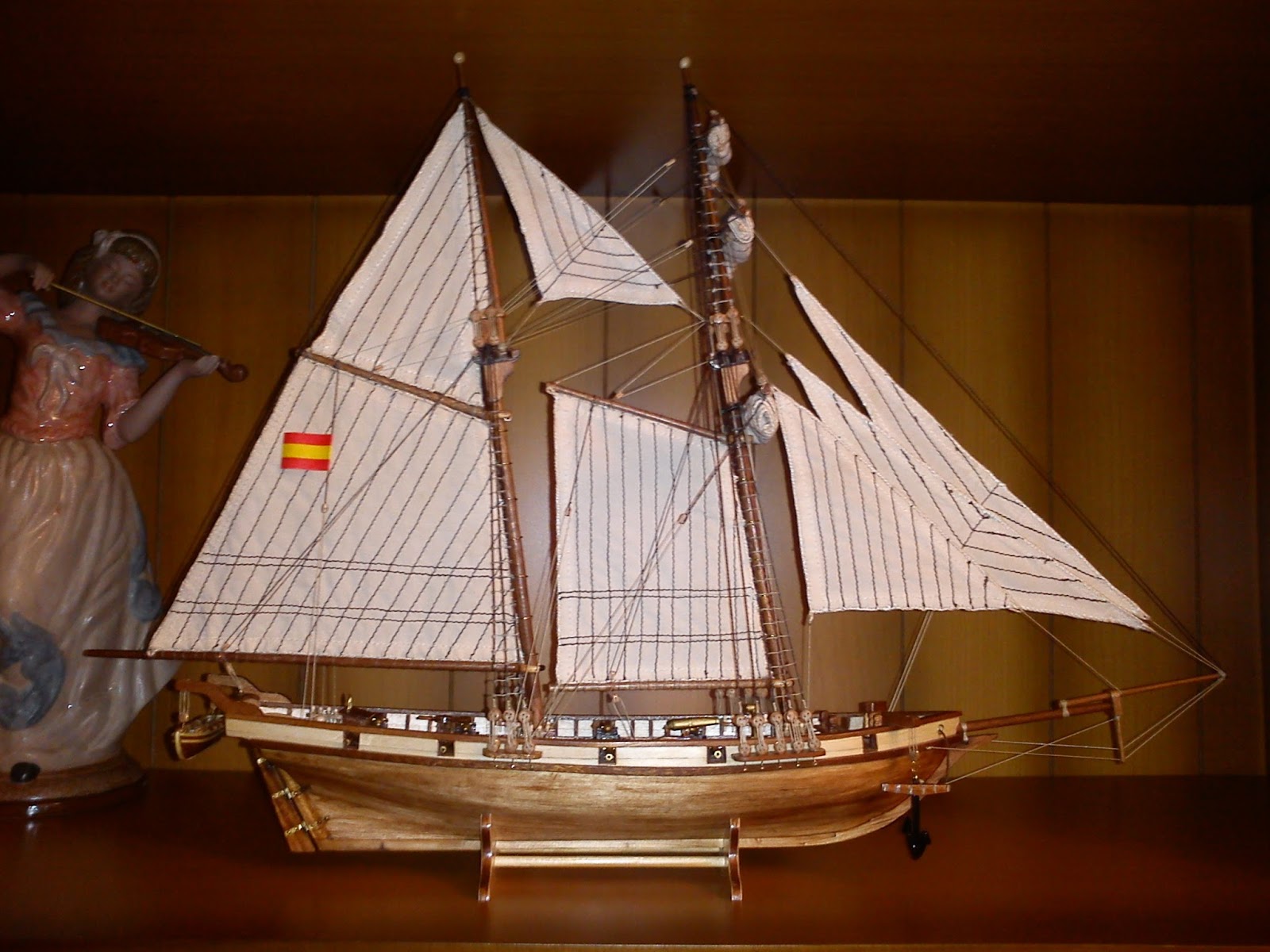 MODELISMO BAILEN: Construcción de la Goleta Halcón 1840