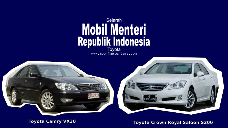Sejarah Mobil Dinas Menteri Indonesia