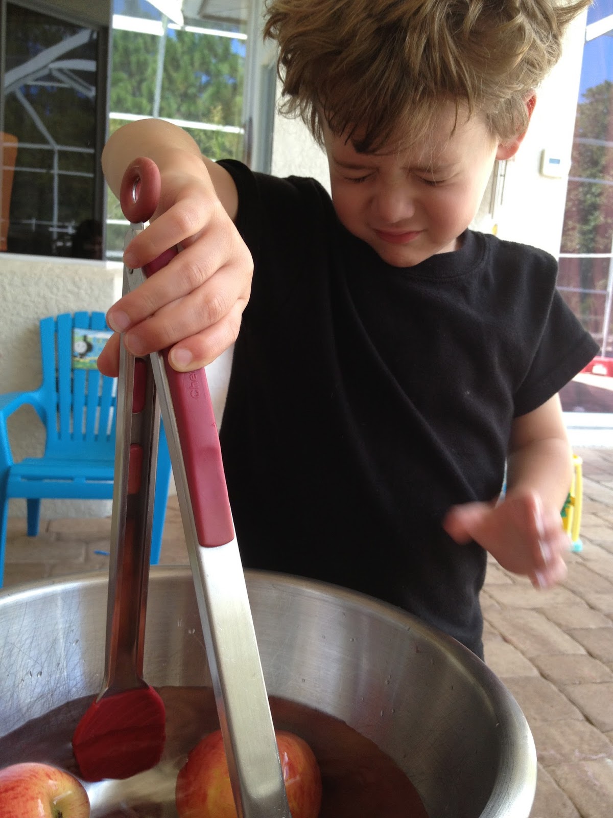 Two Much Fun: Bobbing for Apples
