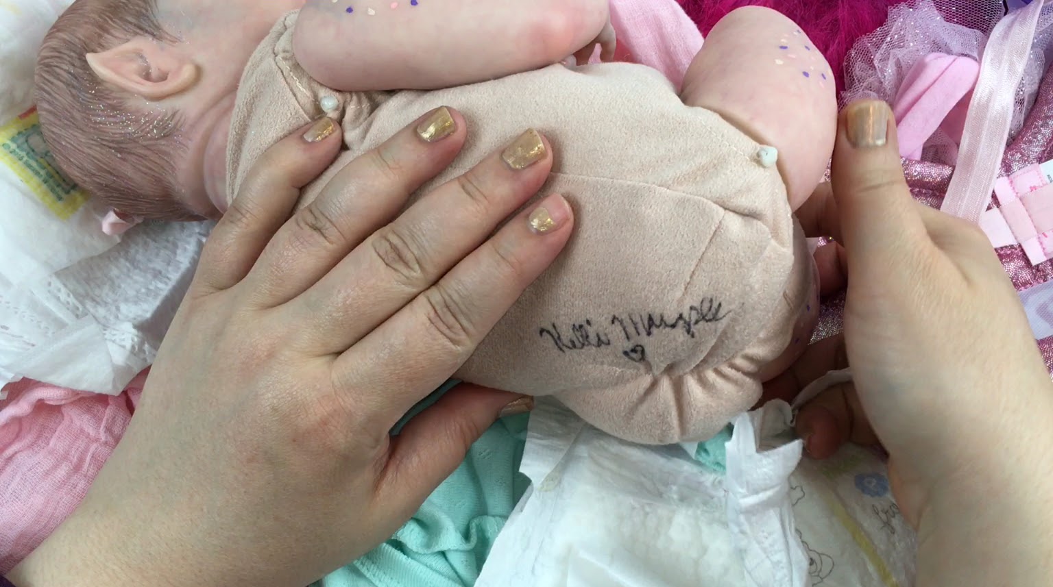 Fun with Baby Alive: Our New Cupcake Fairy Reborn Painted by Kelli Maple