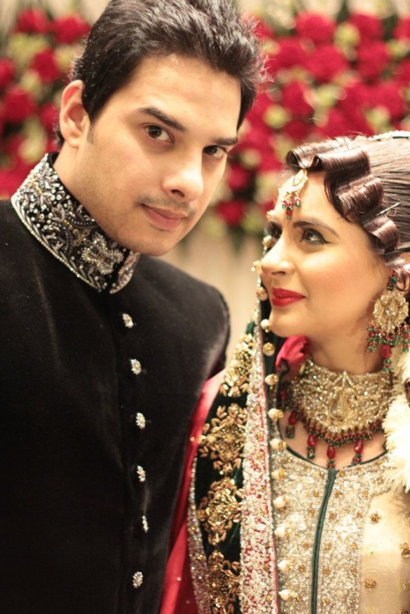 Fatima Effendi and Kanwar Arsalan Valima Exclusive Photos | V Luv Fash!on