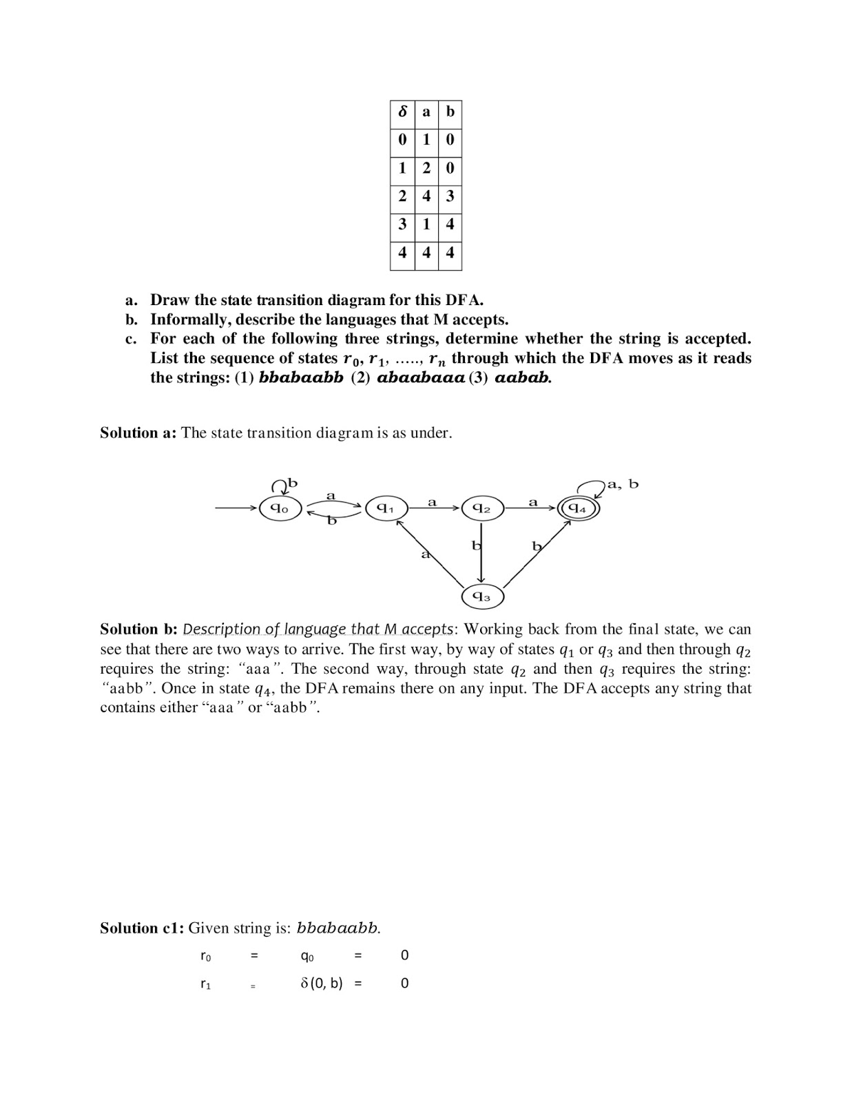 Introduction Of Alphabet String And Languages Finite Automata Dfa Transition Function