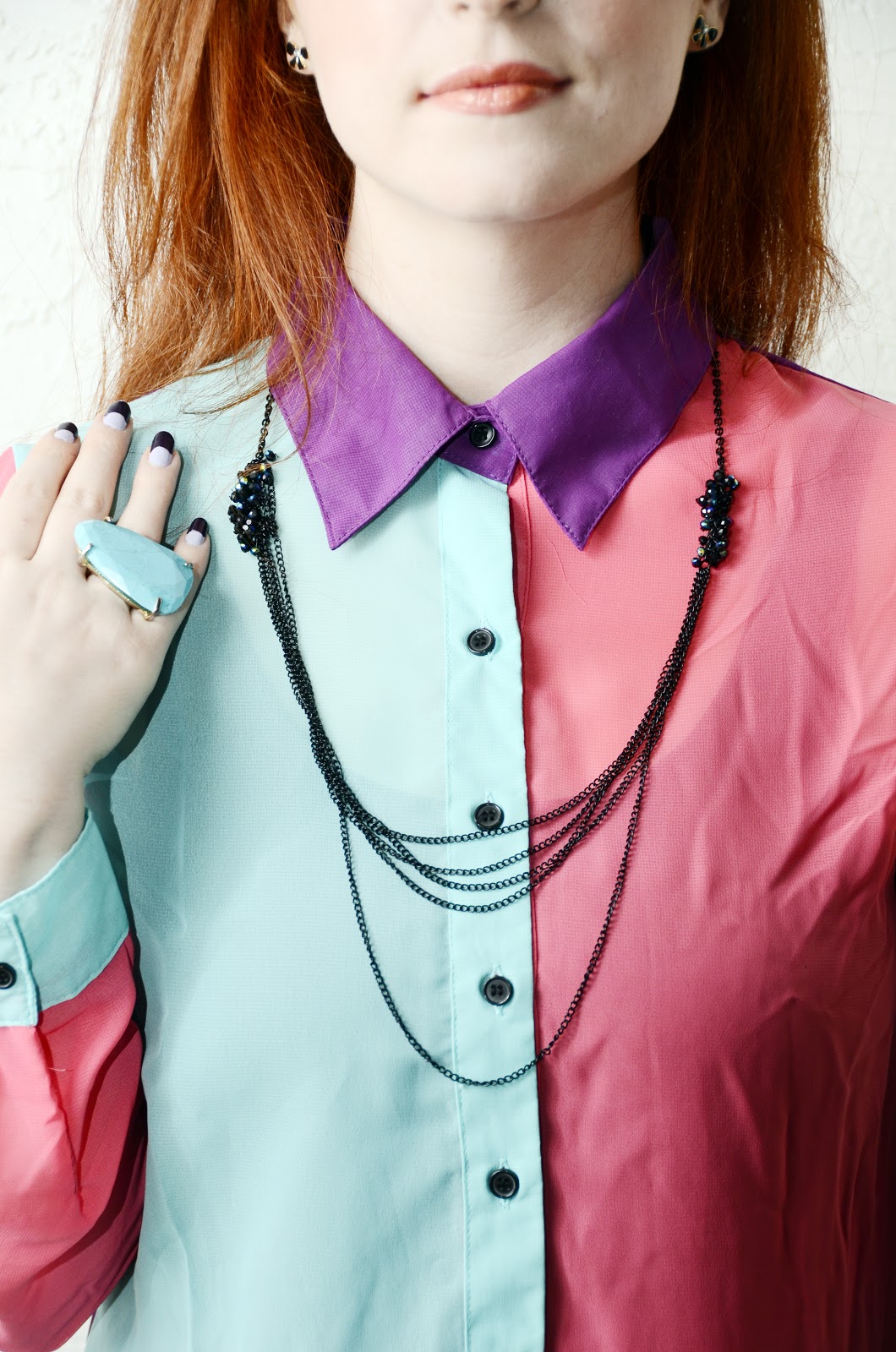 Twin Vogue: Collar Fashion Series "Collar of Color"