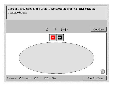 McKnight Math: National Library of Virtual Manipulatives
