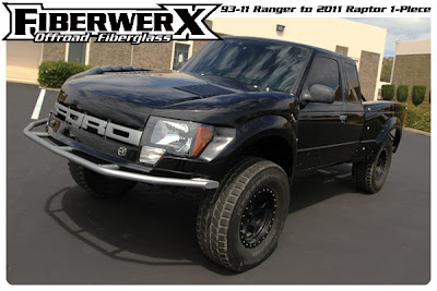 Baja Roads: Ranger To Raptor 1-Piece Conversion FiberwerX.