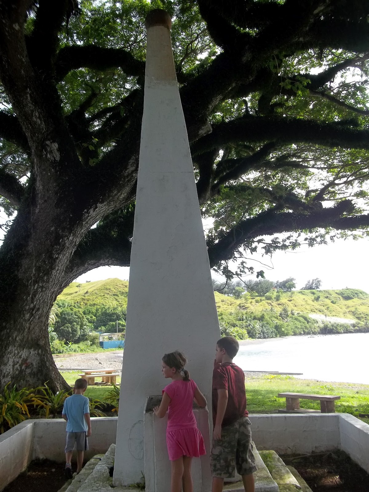 tipping guam over: Magellan's landing