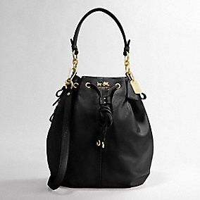 My Lovely Outlet: Coach 17016 MADISON LEATHER MARIELLE DRAWSTRING