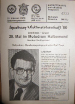 Speedway Archive: 1980 World Championship Continental Qualification