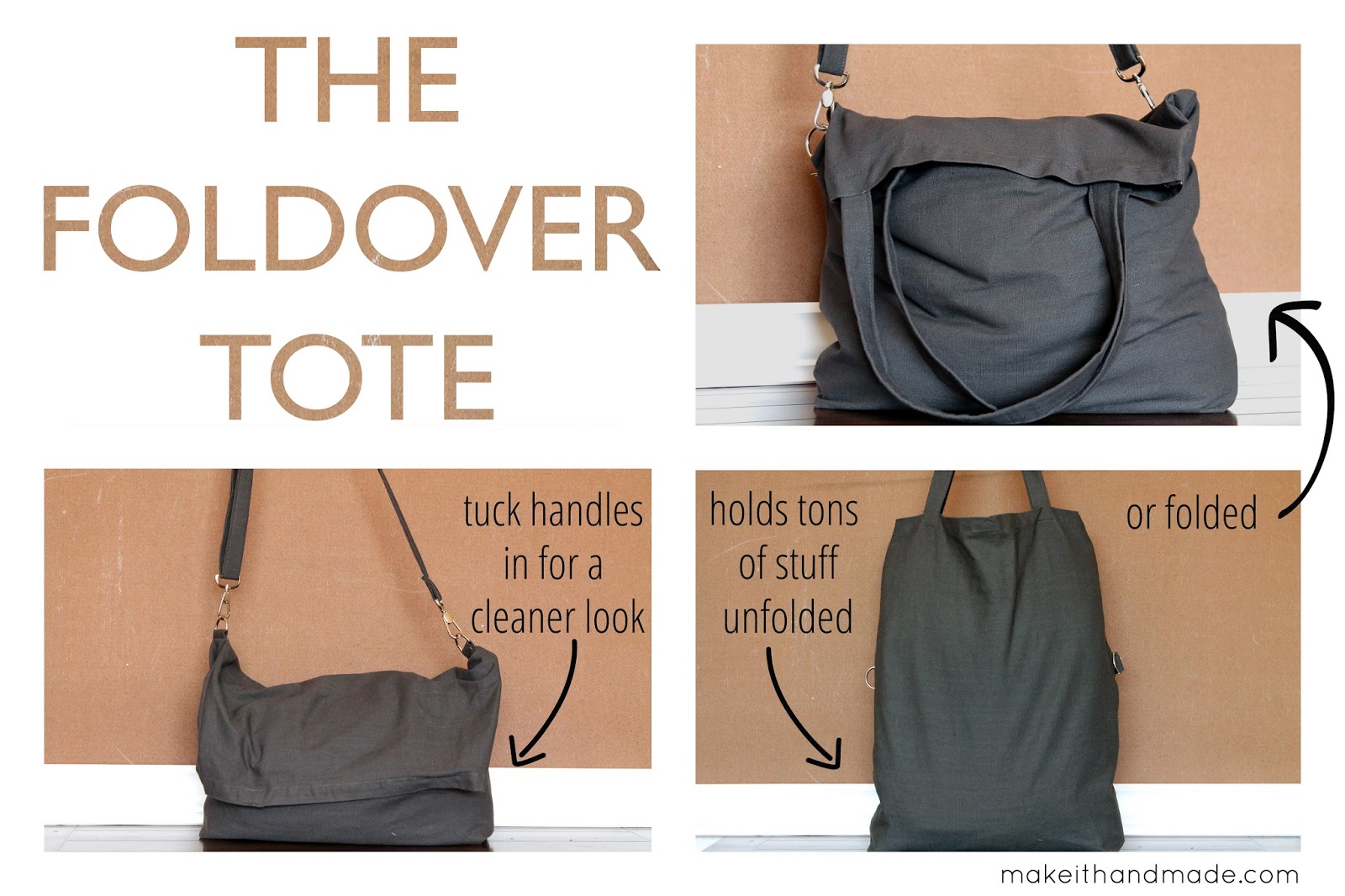 Make It Handmade: The Foldover Tote