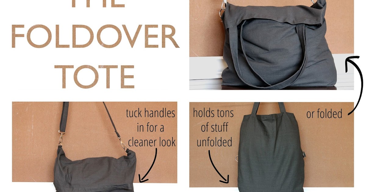 Make It Handmade: The Foldover Tote