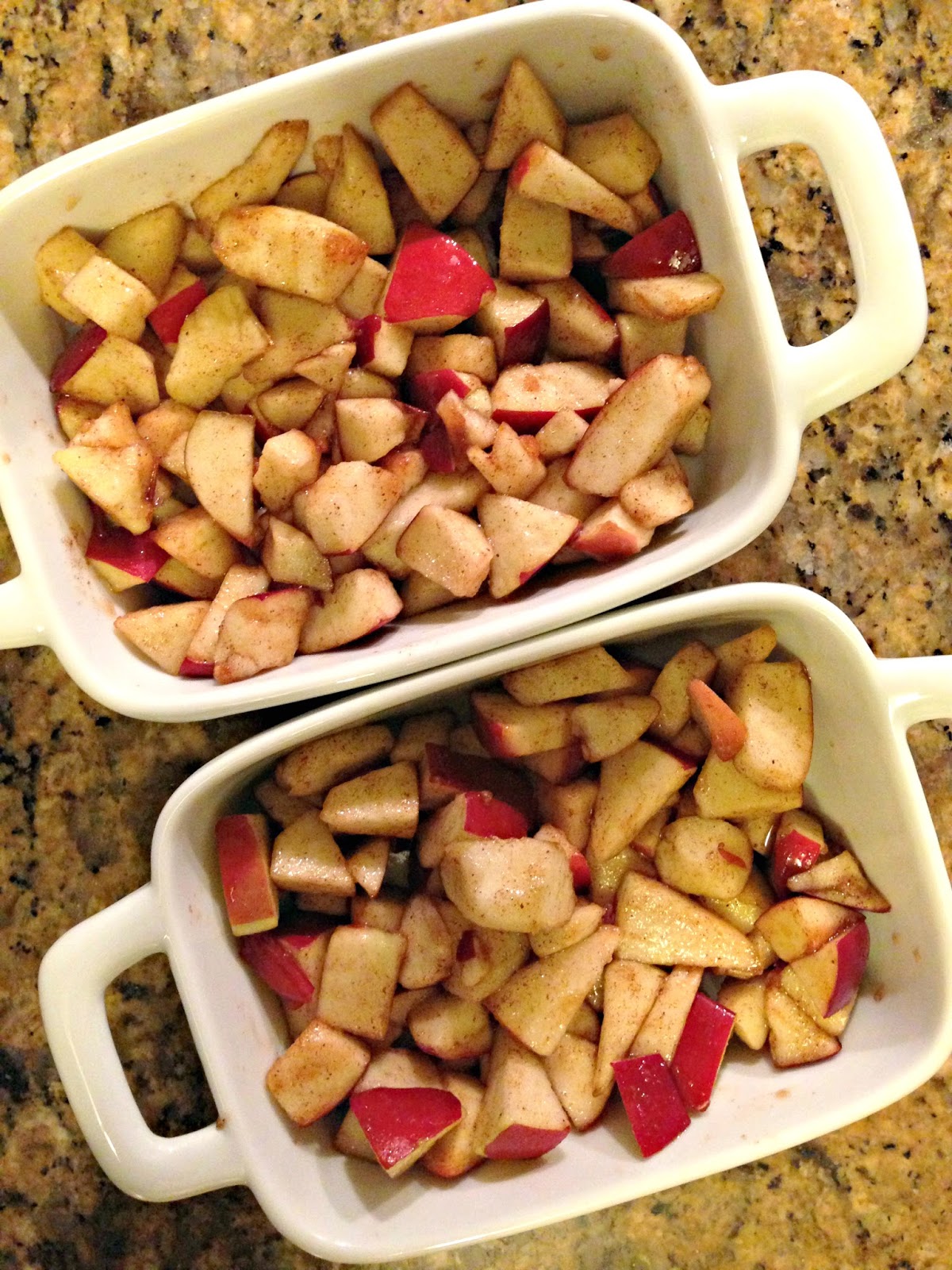 Chicago Jogger: Maple Apple Crisp {for two}.