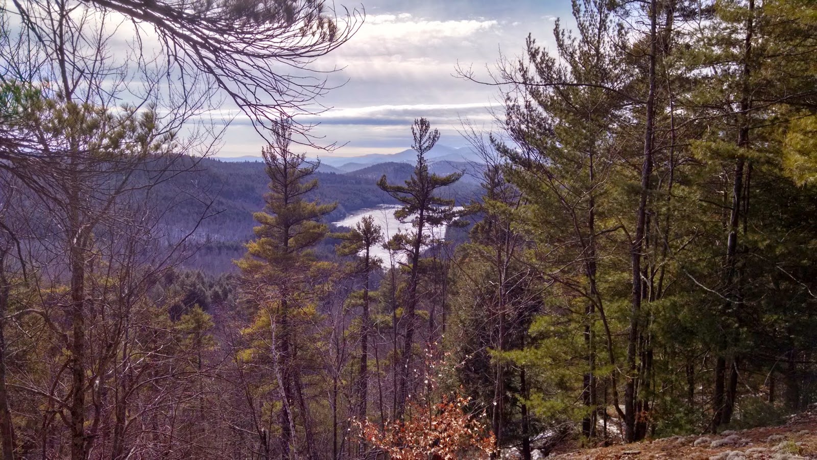 Off on Adventure: Split Rock Mountain - Hammond Pond Wild Forest - 11/22/14