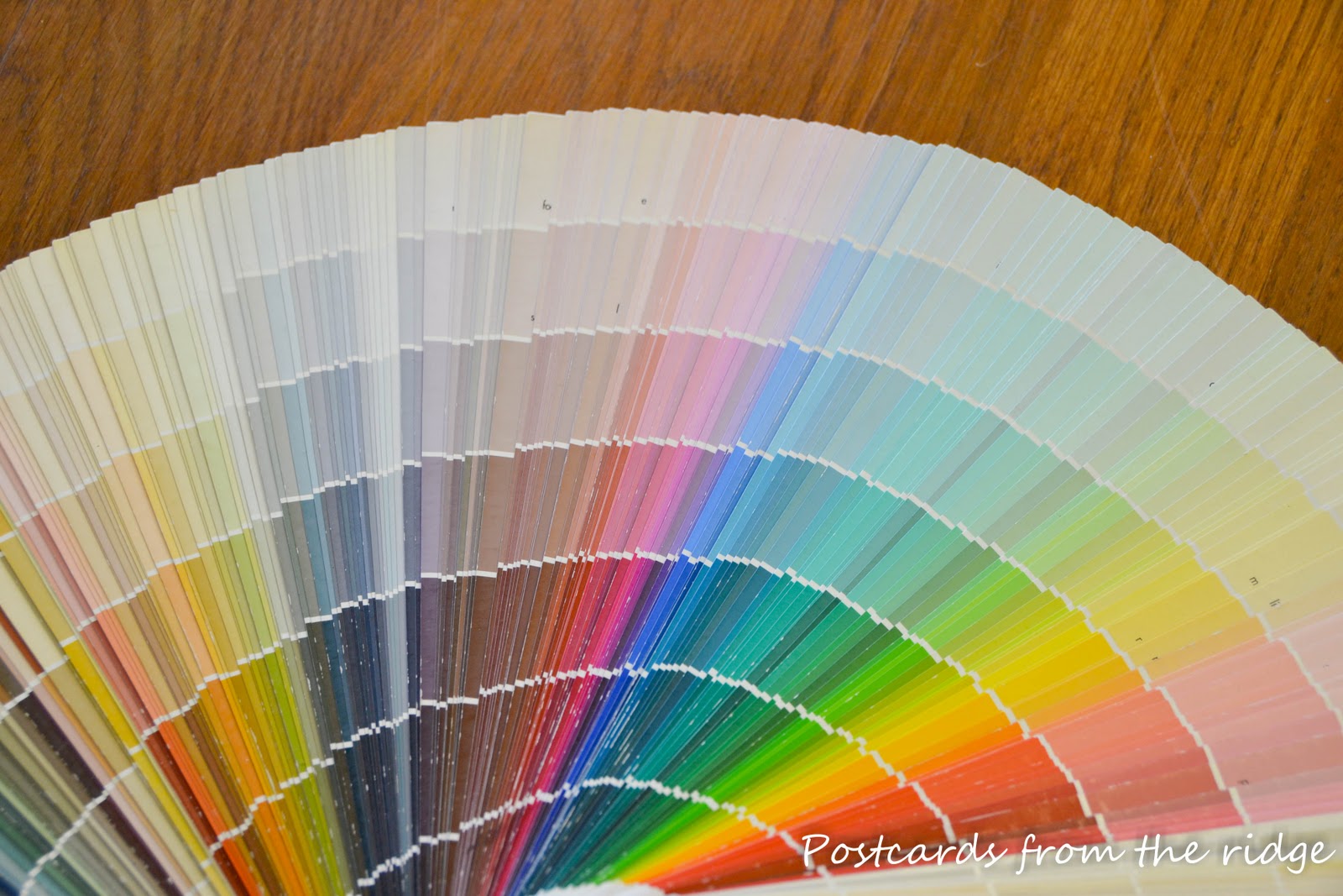 Paint Color Advice: How to choose a paint color. | Postcards from the Ridge