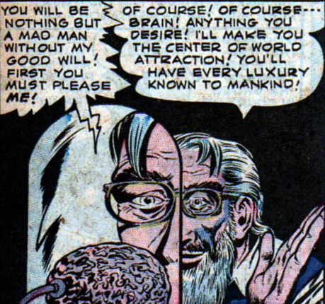 Cole's Comics: Karswell Posts Key Cole Story - The Brain That Wouldn't ...